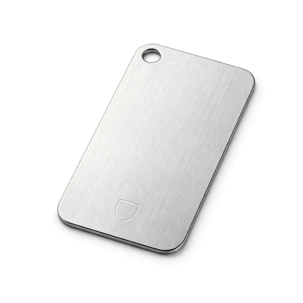 Brushed Finish Garment Tag Manufacturer – Custom Metal Clothing Tags ...